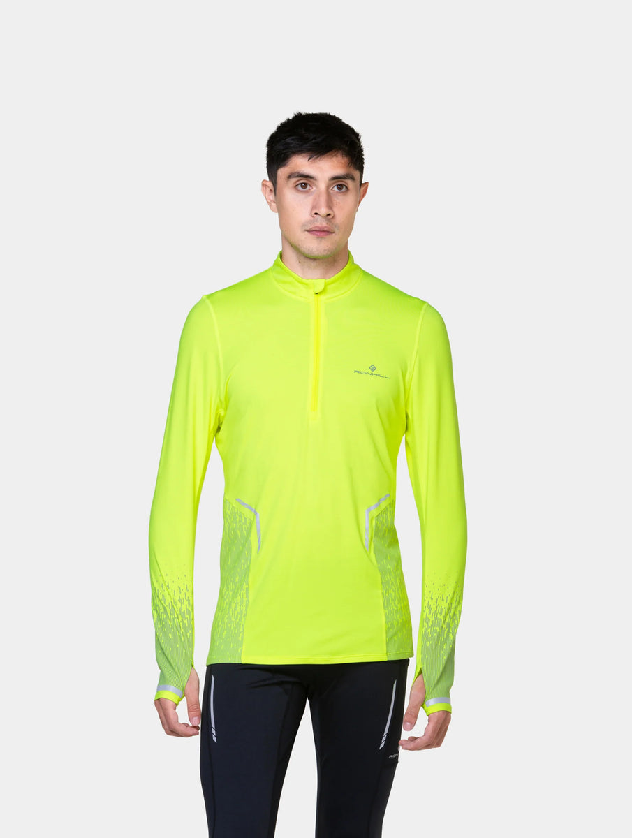 Ronhill - Men's Tech Reflect 1/2 Zip Long Sleeve – LETS RUN